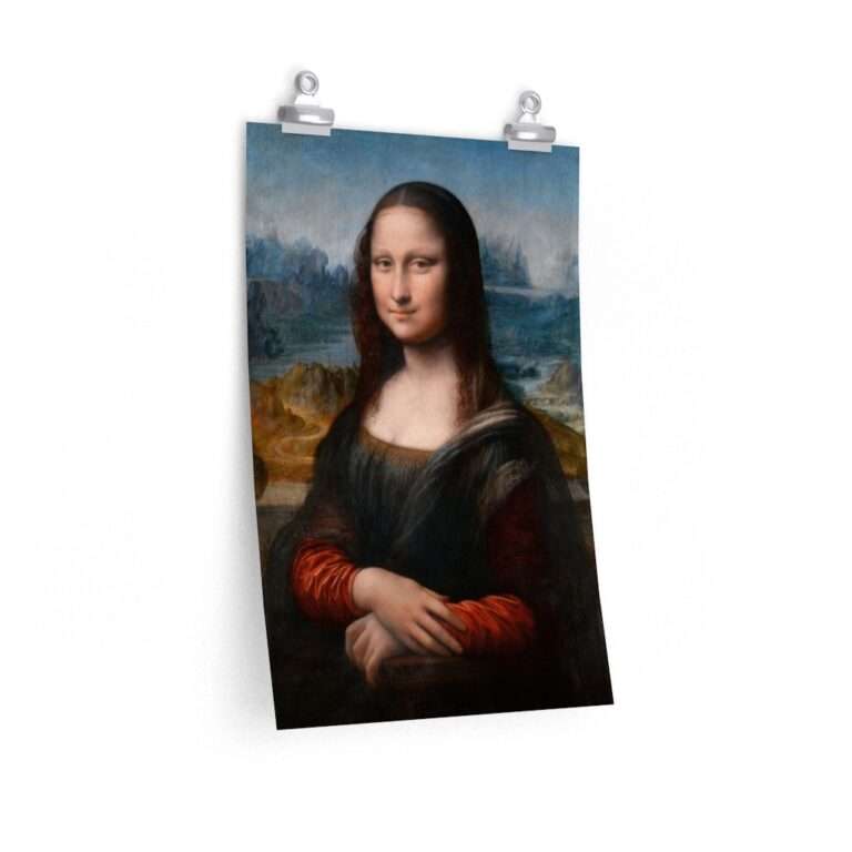 Gallery Print Of “mona Lisa” [restored] By Leonardo Da Vinci 1503 La