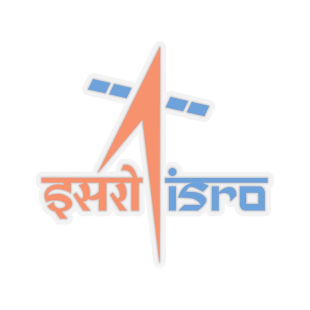 ISRO Logo Sticker - Indian Space Research Organization - Merch Hunters